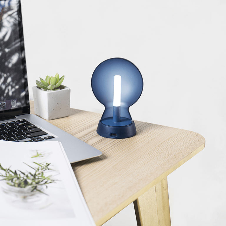 Lampe sans fil en ABS biodégradable - BIO LAMP - Vertlapub